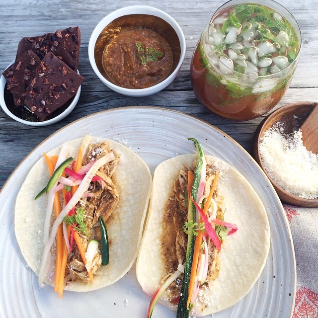 Chicken Mole Tacos Recipe | The Feedfeed