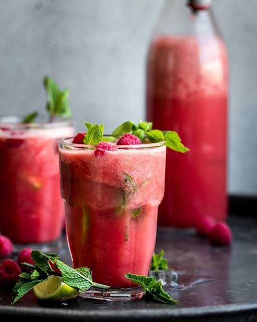 Watermelon Cooler With Basil Recipe | The Feedfeed