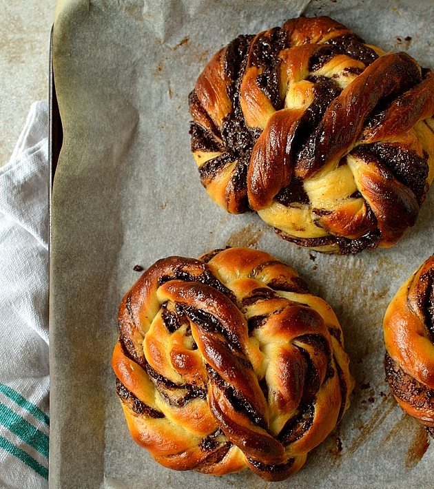 Dark Chocolate Tangzhong Bread Twists Recipe The Feedfeed