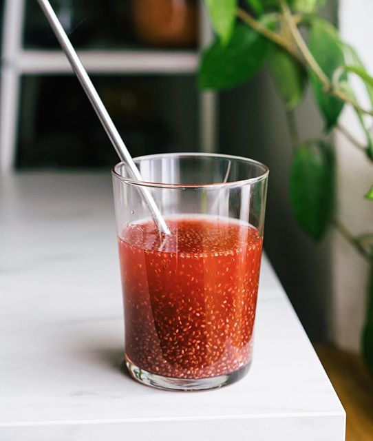 Hibiscus Chia Fresca Recipe | The Feedfeed