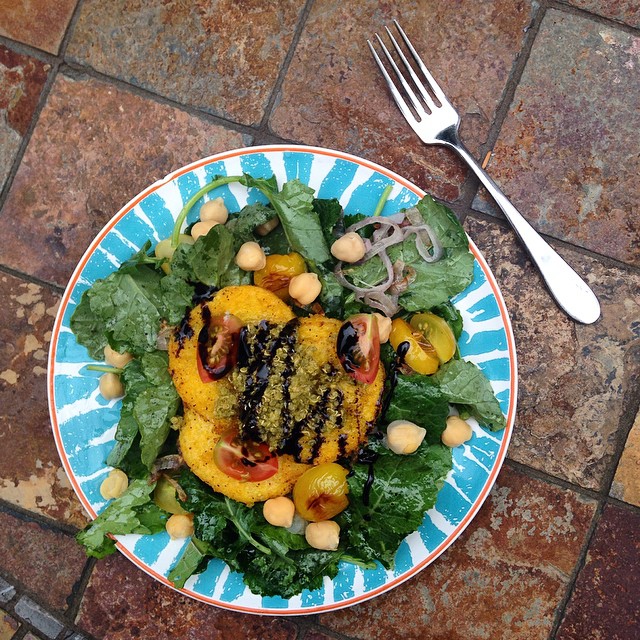 Polenta/quinoa/balsamic/roasted Heirloom Recipe | The Feedfeed