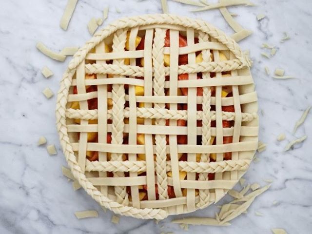 Strawberry Lattice Pie Recipe | The Feedfeed