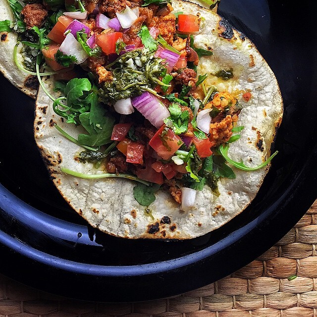 Turkey Chorizo Tacos