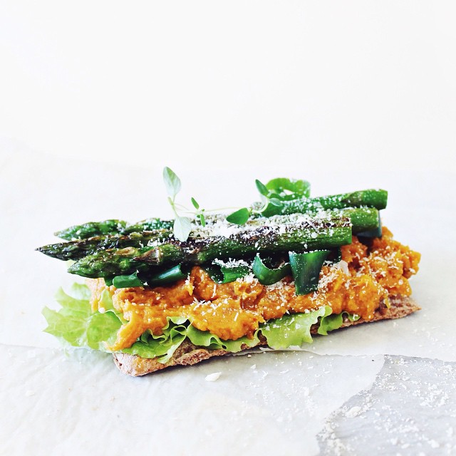 Swedish Crisp Bread With Lettuce, Sweet Potato Puree, Recipe | The Feedfeed