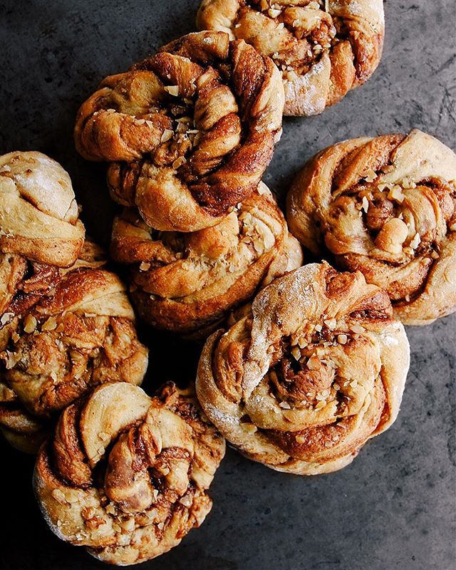 Cinnamon Walnut Buns Recipe | The Feedfeed