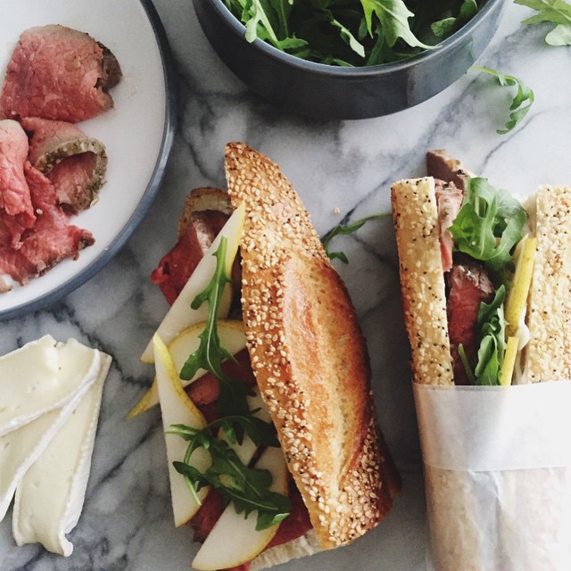 Roast Beef & Brie Sandwich Recipe | The Feedfeed