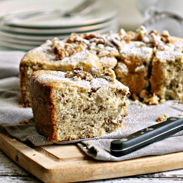Walnut Coffee Cake Recipe | The Feedfeed