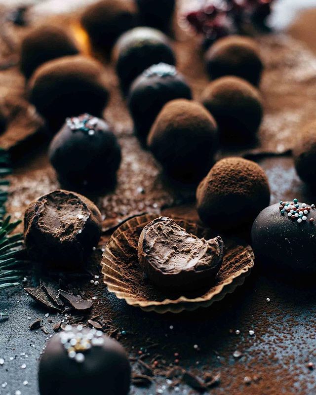 Chocolate Rum Truffles Recipe | The Feedfeed