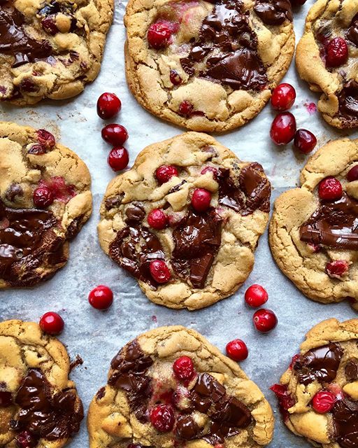Browned Butter Cranberry Chocolate Chunk Recipe | The Feedfeed