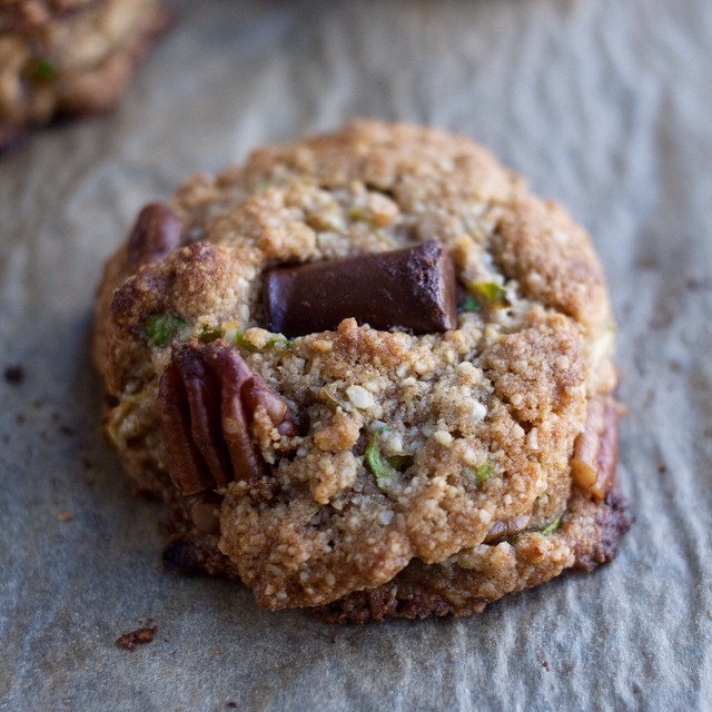 Maple Zucchini Bread Cookies With Pecan & Chocolate Chunks Recipe | The ...