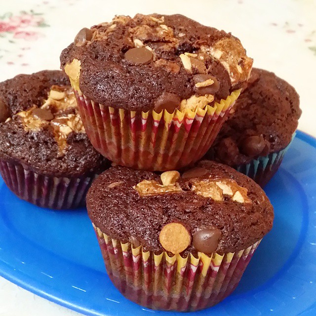 Chocolate Candy Muffins Recipe | The Feedfeed