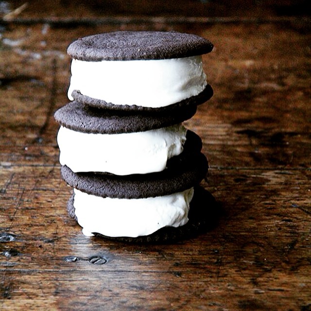 Homemade Oreo Base For An Ice Cream Sandwich Recipe | The Feedfeed