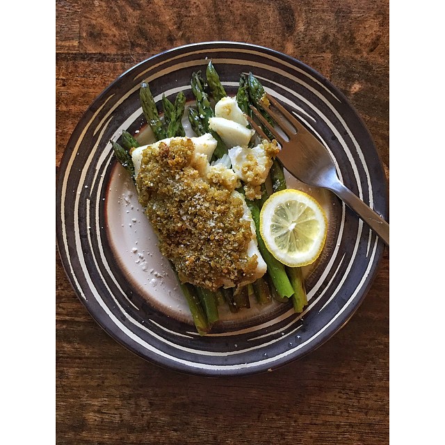 Baked Parmesan & Pesto Cod Recipe | The Feedfeed