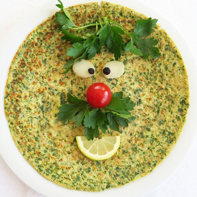 Parsley Crepe Face Recipe | The Feedfeed