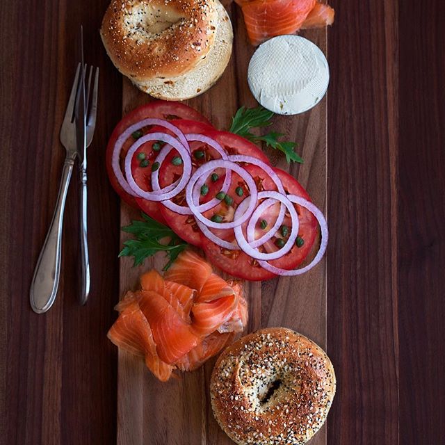 Everything Bagels & Cold Smoked Lox Board Recipe | The Feedfeed