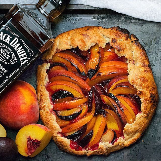 Jack Daniels Pear & Plum Fennel Galette Recipe | The Feedfeed