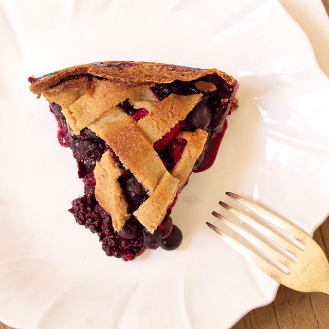 Triple Berry Hybrid Tart Recipe | The Feedfeed