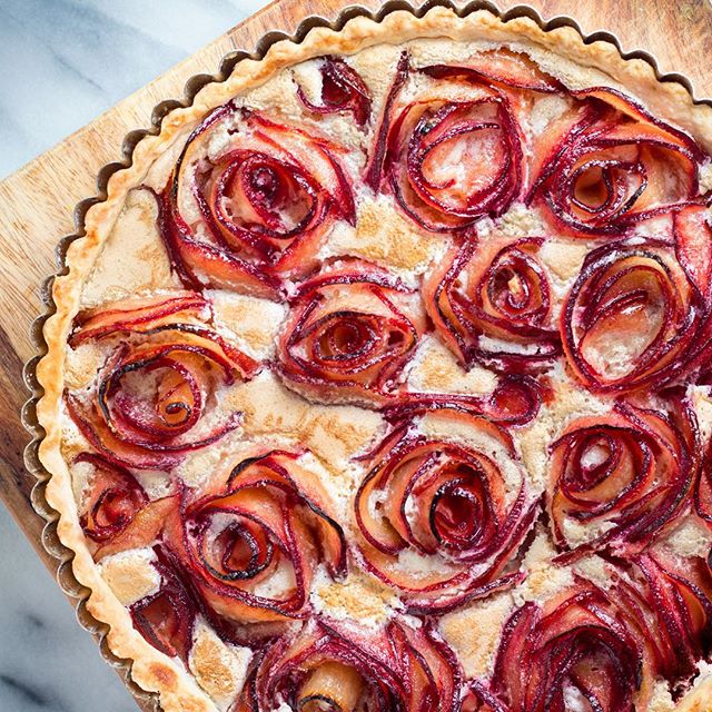 Pluot Meringue Tart Recipe | The Feedfeed