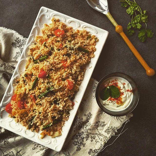 Vegetable Pilau Rice Recipe | The Feedfeed