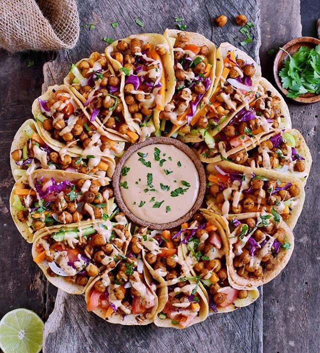Rainbow Vegetable Tacos Recipe | The Feedfeed