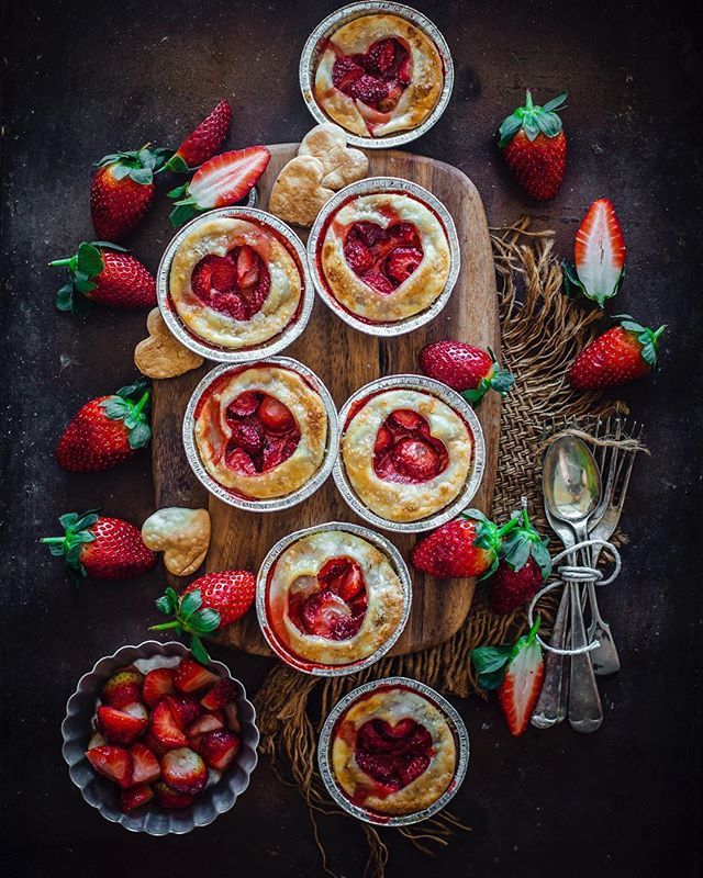 Mini Strawberry Pies Recipe | The Feedfeed