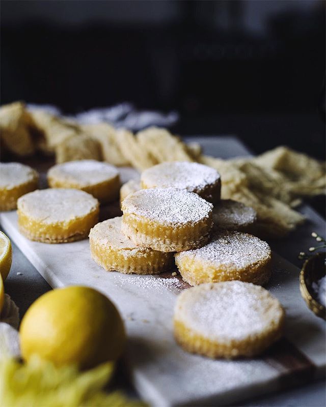 Mini Lemon Bars Recipe | The Feedfeed