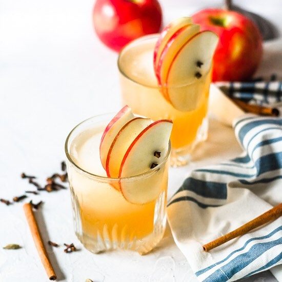 Apple Cider Bourbon Champagne Cocktail Recipe | The Feedfeed