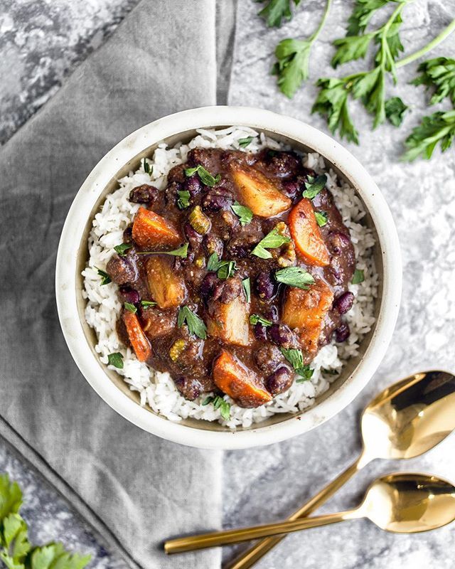 Caribbean Loaded Rice and Beans Recipe | The Feedfeed
