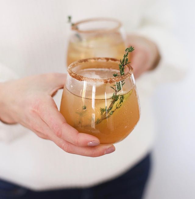 Bourbon Pear Punch Recipe | The Feedfeed