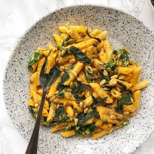 Penne With Creamy Butternut Squash Sauce Recipe The Feedfeed