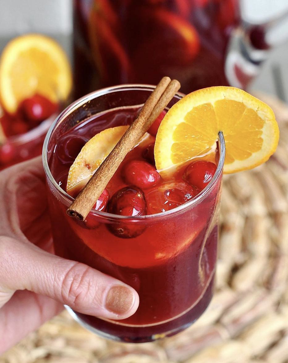 Cranberry Orange Sweet Tea Cocktail Recipe | The Feedfeed