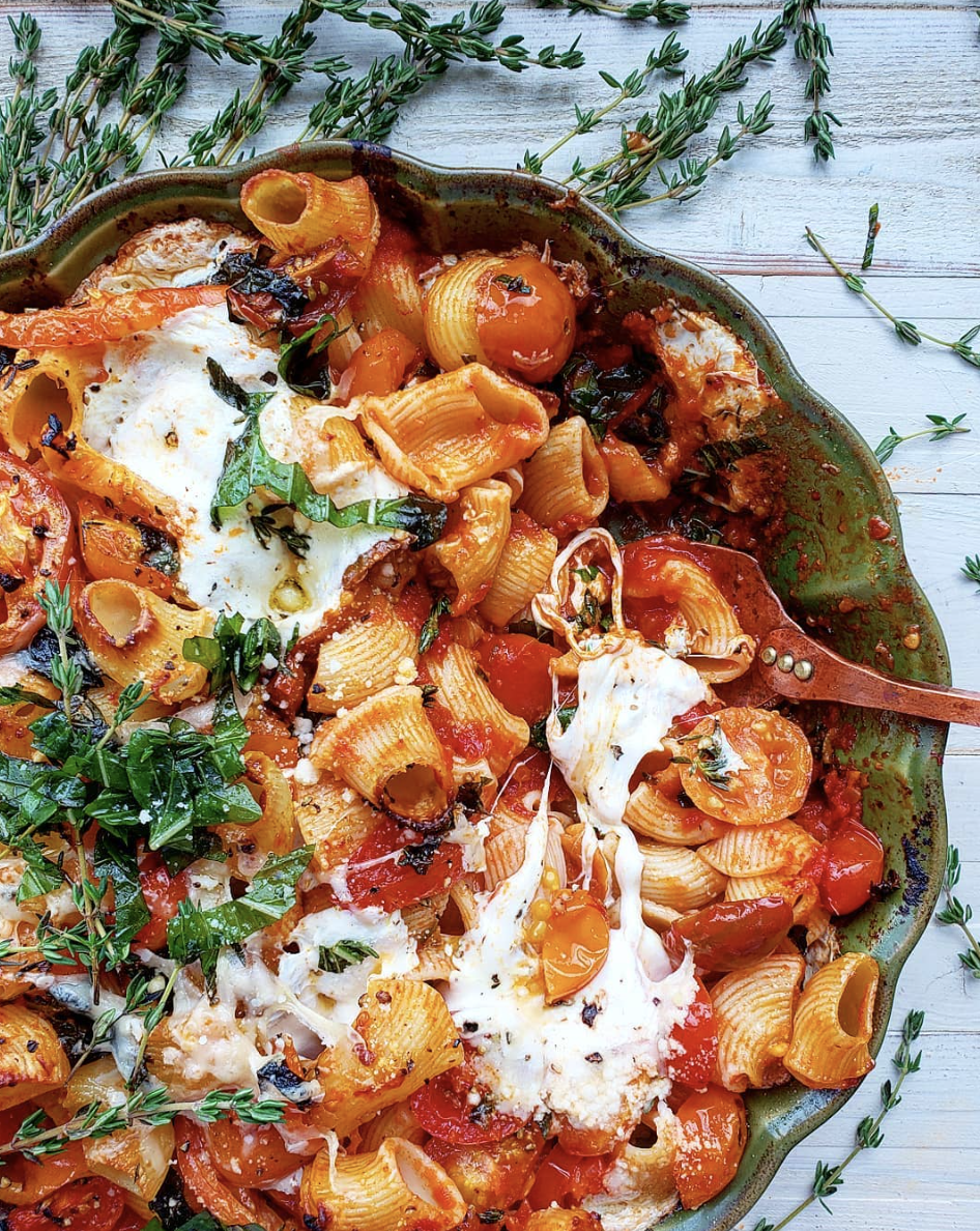 Cheesy Baked Rigati Casserole Recipe | The Feedfeed