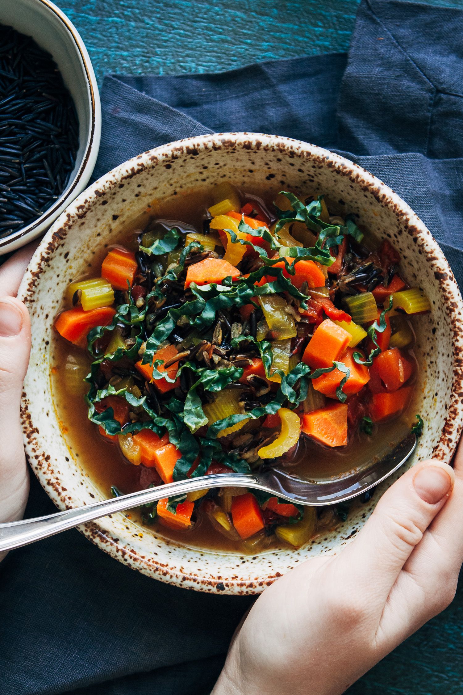 Vegan Wild Rice Soup Recipe | The Feedfeed