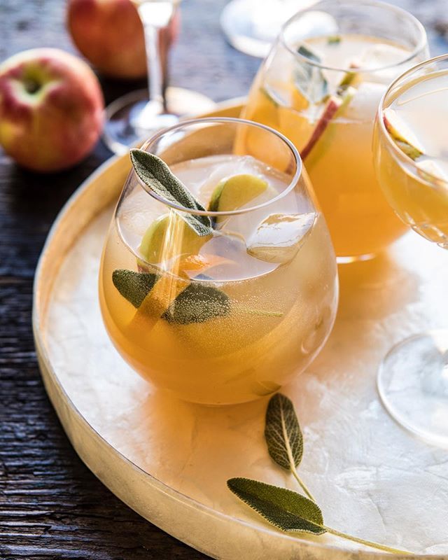 Sage Ginger Apple Spritz Recipe | The Feedfeed