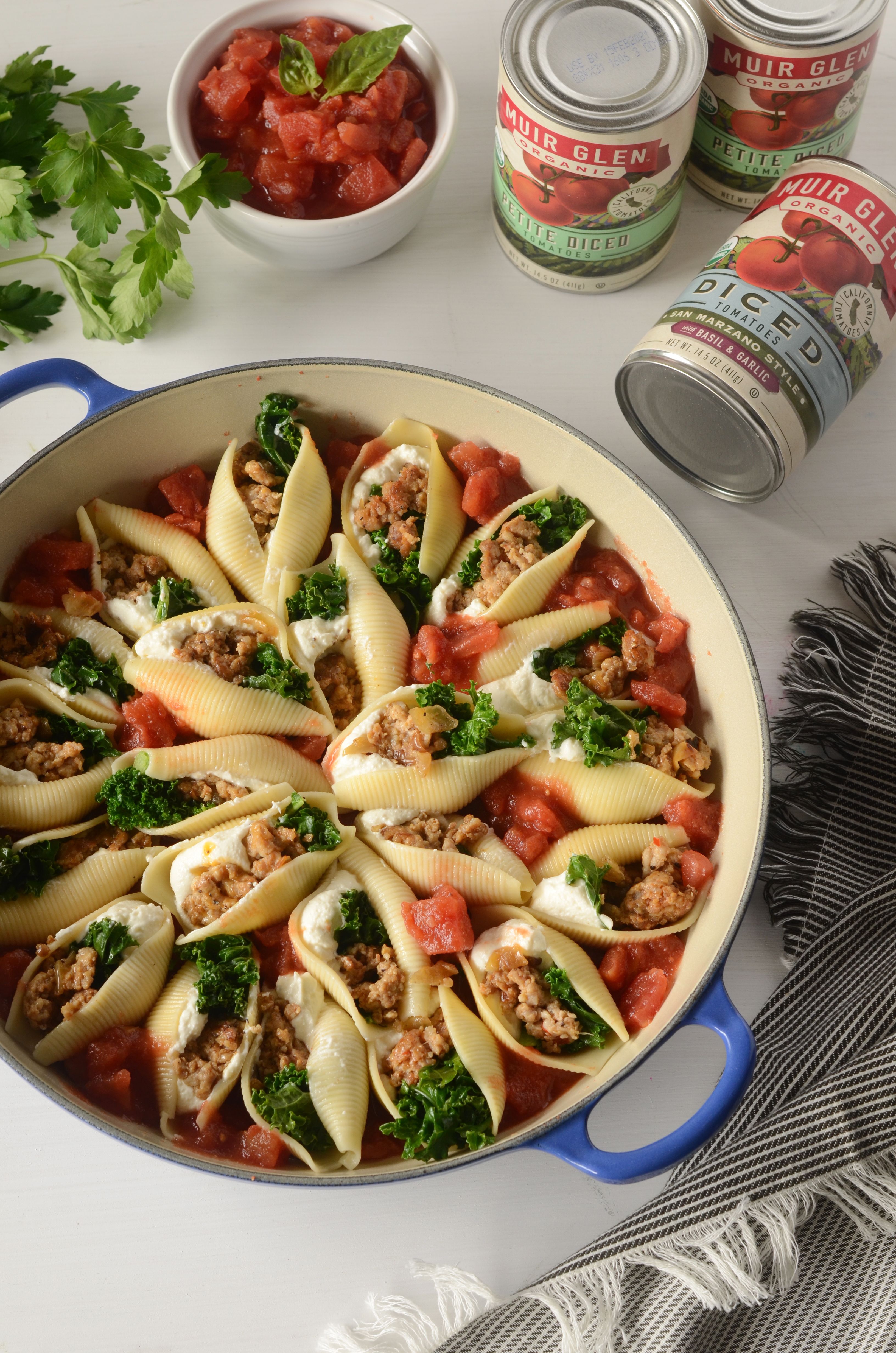 Italian Sausage and Kale Stuffed Shells by Stupid Good Food , | The ...