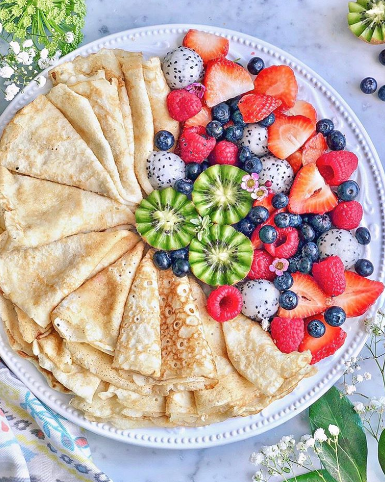 Fruity Crêpes Recipe | The Feedfeed