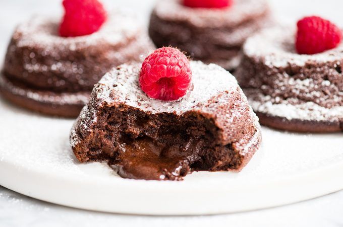 Mini Molten Chocolate Cakes by joyfoodsunshine | Quick & Easy Recipe ...
