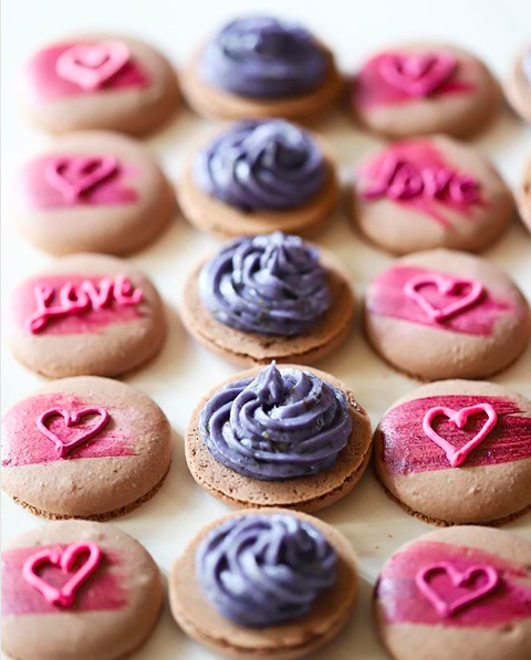 Chocolate Fig Macarons Recipe | The Feedfeed