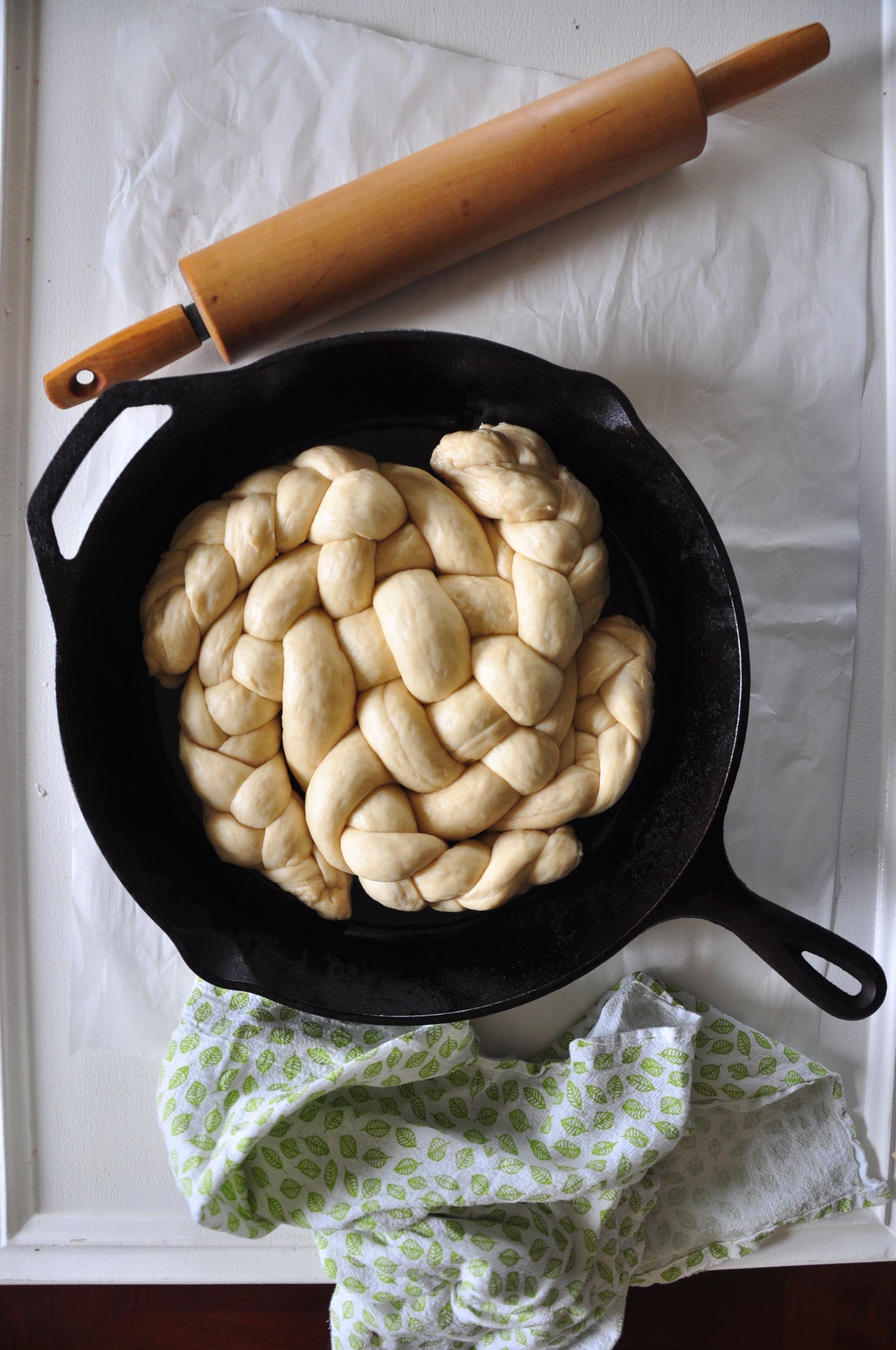 Cast Iron Baked Challah Recipe | The Feedfeed