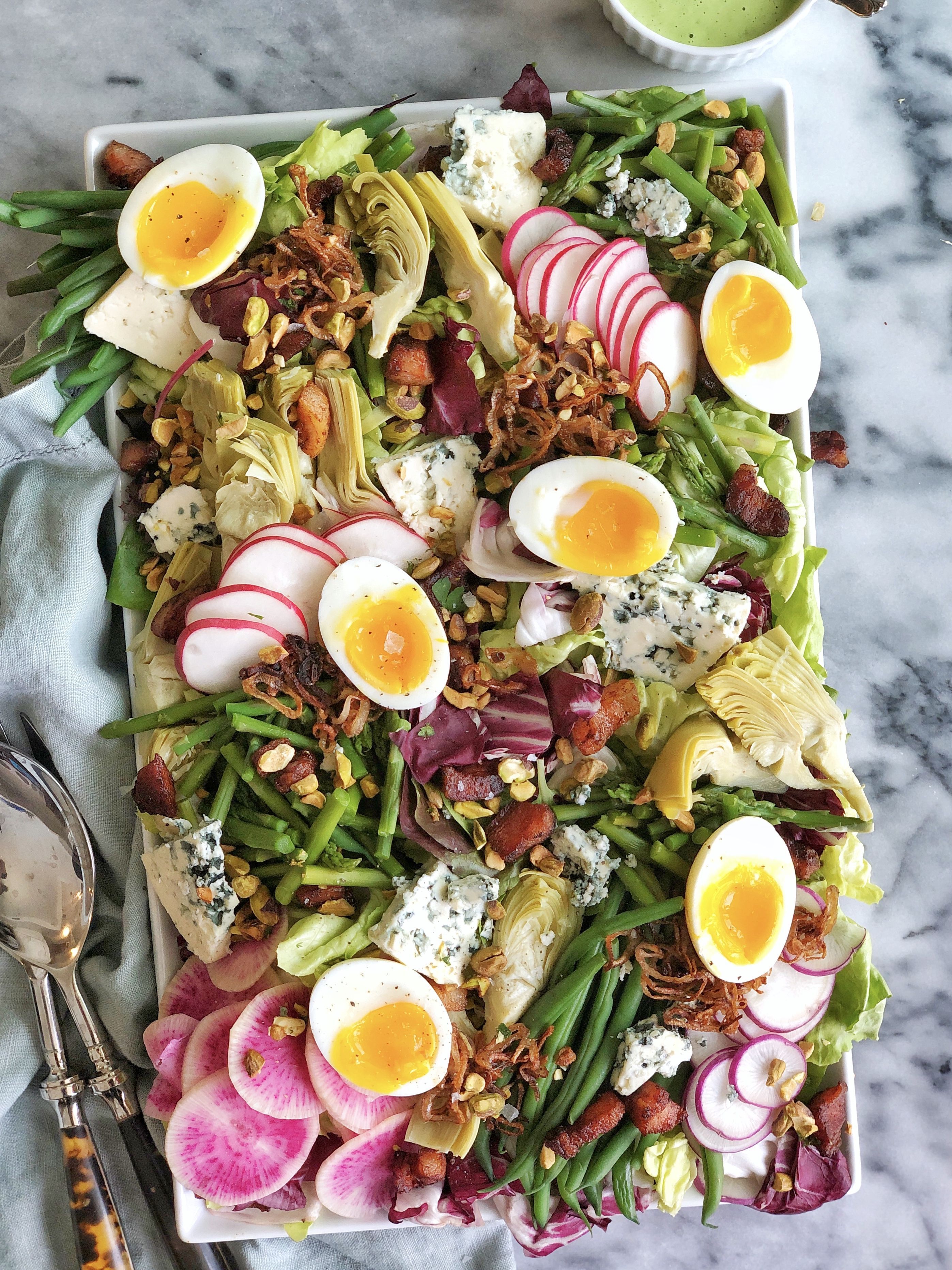 How to Make a Spring Cobb Salad | Video Recipe The Feedfeed