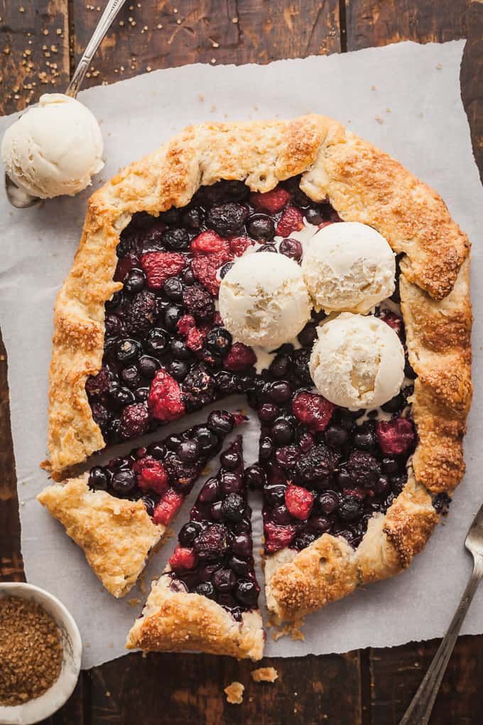Flaky Berry Tart Recipe | The Feedfeed
