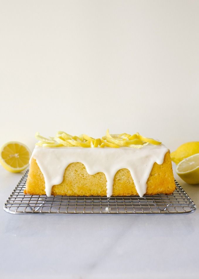 Glazed Lemon Pound Cake Recipe | The Feedfeed