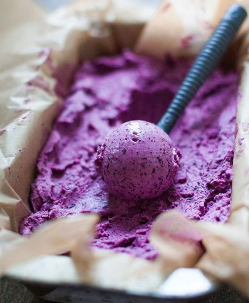 Blueberry Ice Cream Recipe | The Feedfeed