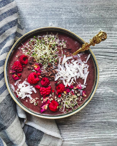Banana Berry Smoothie Bowl Recipe | The Feedfeed