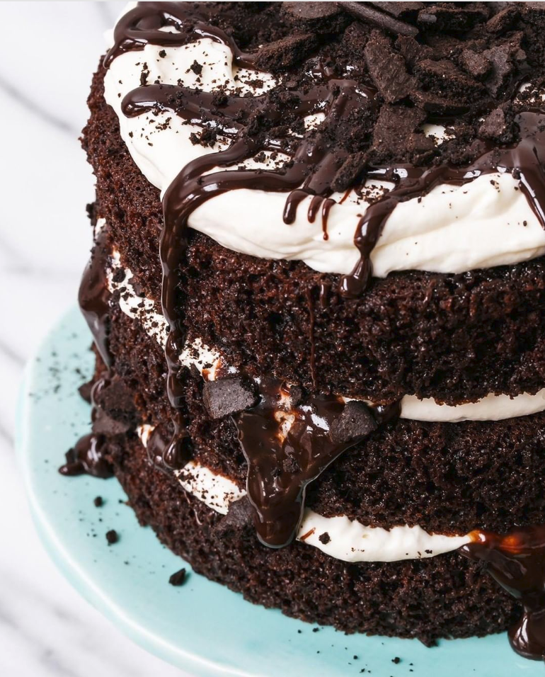 Chocolate Mudslide Layer Cake Recipe | The Feedfeed
