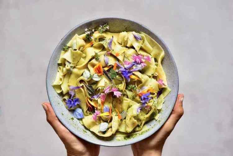 Floral Pasta Recipe | The Feedfeed