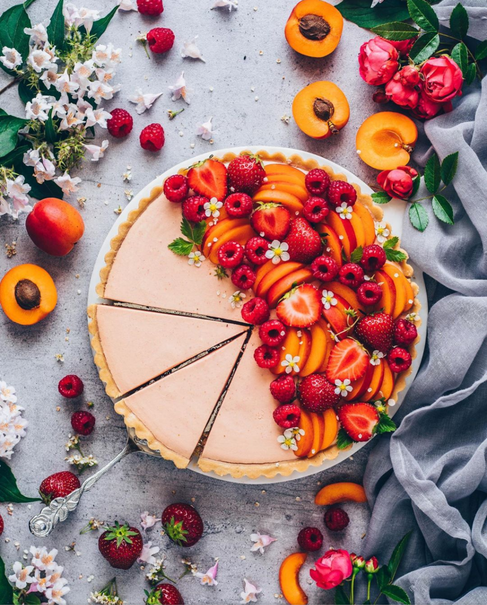 Creamy Fruit Tart Recipe | The Feedfeed
