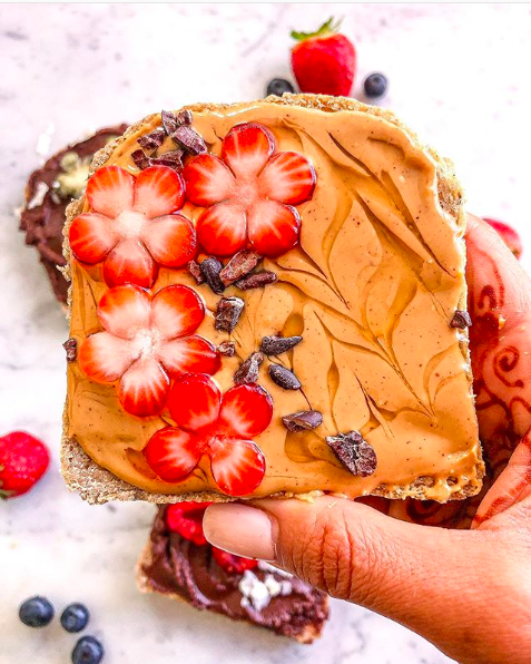 Peanut Butter Date Syrup Toast Recipe | The Feedfeed