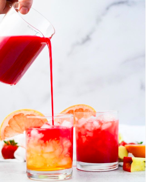 Beet Juice Kombucha Fizz Recipe | The Feedfeed