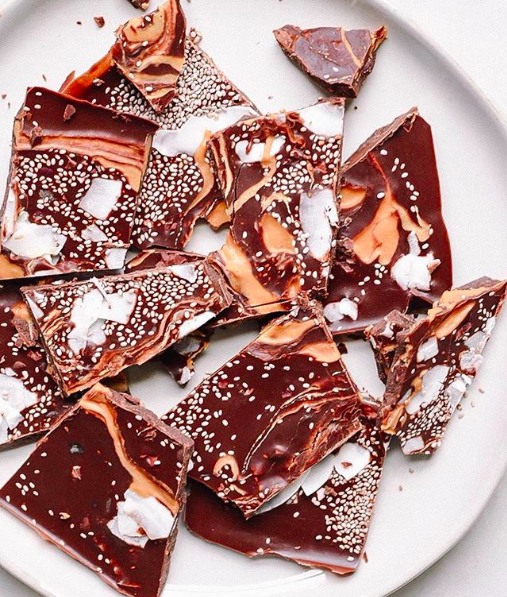 Raw Chocolate Bark Recipe | The Feedfeed